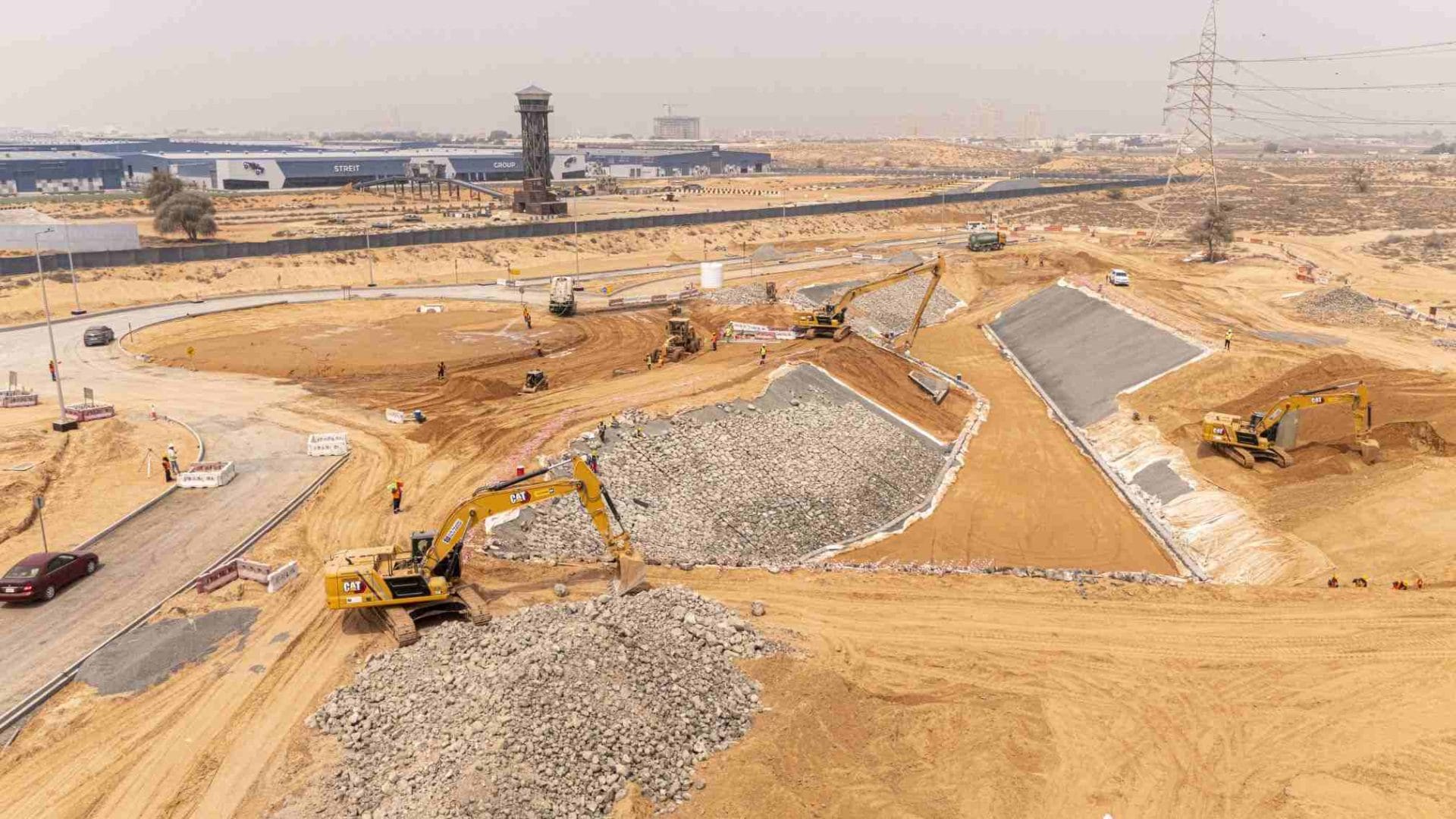 Al Hamra Infrastructure Development Phase 2, 3, 4 & 5 Zone Project - Fala Group